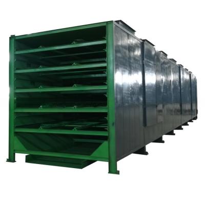 China 500-1000kg/h Carbon Steel Charcoal Briquette Chain Plate Dryer Mesh Belt Dryer with 1 for sale