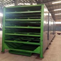 China 500-1000kg/h Carbon Steel Charcoal Briquette Chain Plate Dryer Mesh Belt Dryer with 1 for sale