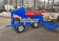 China Movable Gold Processing Machine in Red Color with and Lifelong Spare Parts Supplying for sale