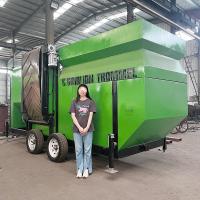 China Small Mobile Municipal Waste and Organic Fertilizer Compost Sieve with Rotary Screen for sale