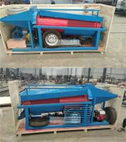China Movable Gold Processing Machine in Red Color with and Lifelong Spare Parts Supplying for sale