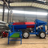 China Gold Trommel Washing Plant Gold Mining Equipment for Customized Discharge Size for sale