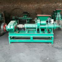 China Automatic Cutting System Motorized Charcoal Briquette Screw Extruder for Triangle Shape for sale