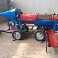 China 380V/415V/440V Portable Gold Trommel Screen for Small Mobile Gold Mine Equipment for sale
