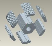 China Professional Charcoal Ball Press Machine for Coal Dust Briquette Production Line for sale