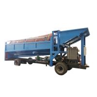 China Gravity Separator Mobile Diamond Gold Soil Wash Plant 4-22KW for Product for sale