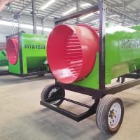 China Carbon Steel Heavy Duty Industrial Trommel Rotary Drum Screen Machine 500*500*550mm for sale