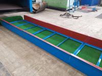 China 1000*6000 Alluvial Sand Gold Washing and Sluice Box with 98% Recovery Rate for sale