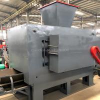 China Custom Coal Production Peat Fuel Briquette Extruder Machine with Big Roller Diameter for sale