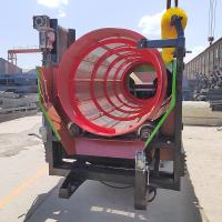 China Urban Waste Municipal Solid Processing System Mobile Trommel Screen with 3000 KG Capacity for sale