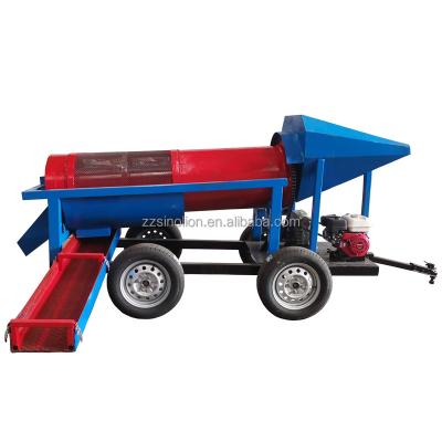 China Gold Separator Trommel Screen for Alluvial Gold Mining Equipment Trommel Washing Plant for sale