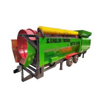 China 110v-440v Heavy Duty Rock Garbage Trommel Screen Mobile Mineral Separation Equipment for sale