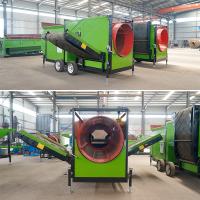 China 110v-440v Heavy Duty Rock Garbage Trommel Screen Mobile Mineral Separation Equipment for sale