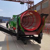 China 110v-440v Heavy Duty Rock Garbage Trommel Screen Mobile Mineral Separation Equipment for sale