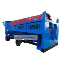 China Voltage 380V/415V/440V Mining Machine Industrial Rotary Screen Washing Gold Mobile Trommel Screen for sale