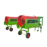 China Green Small Mini Mobile Recovery Equipment Sand Mineral Drum Rotary Sand Trommel Screen for sale