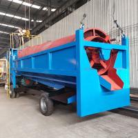 China The 650 KG Drum Machine and Gold Trommel Washing Machine for Mulch Production in Mexico for sale
