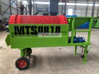 China Circular Garden Valley Organics Natural Organic Potting Soil Gravel Sand Topsoil Compost Trommel Screener for sale