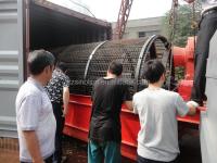 China Construction Works Rotary Trommel Drum Sifter Sieve Drum Screening Machine for Mining for sale
