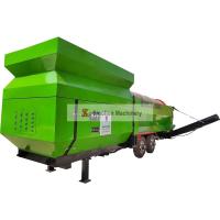 China High Capacity Compost Sieve Trommel Screen Machine for White Color Sorting and Sieving for sale