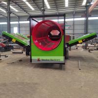 China Supply Manual and 3-45KW Power for Easy Installation of Mobile Diesel Trommel Screen for sale