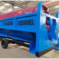 China High Capacity Gold Rotary Drum Screening and Washing Machine for Building Material Shops for sale