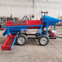 China Mini Tromel Portable Gold Mining Trommel Screen Washing Plant with High Capacity for sale