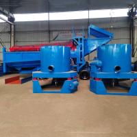 China Portable Gold Refining Machine for Alluvial Gold Recovery Plant in Ghana Mobile Type for sale