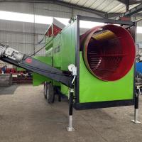 China Sprial Separator Depend on Firewood Chip Trommel Screen for Mobile Woodchip Sawdust Best for sale