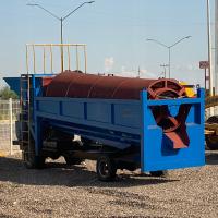 China Gold Mining Equipments Alluvial Processing Washing Trommel Screen for Ghana Market for sale