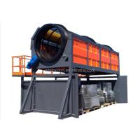 China 2200 KG Capacity Drum Sand and Gravel Separator with Stainless Steel Screen Material for sale