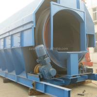 China 2200 KG Capacity Drum Sand and Gravel Separator with Stainless Steel Screen Material for sale