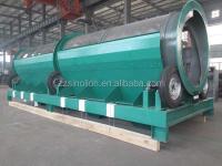 China 2200 KG Capacity Drum Sand and Gravel Separator with Stainless Steel Screen Material for sale