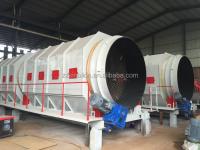 China Energy Mining Municipal Solid Waste Sorting and Recycling Machinery Shaftless Garbage Trommel Screen for sale