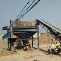 China Durable Diesel Engine Mobile Rock Trommel Screen/Coal Rotary Drum Sieve Trommel Screen for sale