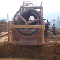 China Red Sandstone Rotary Drum Sieve Drum Screen for Sandstone Discharge Size as Requested for sale