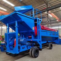 China Rotary Screen Gold Mining Equipment for Large Scale Sedimentary Gold Processing Plant for sale
