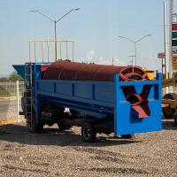 China Rotary Screen Gold Mining Equipment for Large Scale Sedimentary Gold Processing Plant for sale