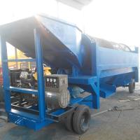 China 50-500 Tons Per Hour Capacity Gold Trammel Screen Drum Sieve for Alluvial River Wash Plant for sale
