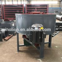 China Coal Charcoal Coke Iron Powder Grinding Wheel Roller Mixer Machine with ABB Motor for sale