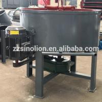 China Coal Charcoal Coke Iron Powder Grinding Wheel Roller Mixer Machine with ABB Motor for sale