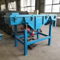 China Different Models Linear Vibrating Screen Machine for Silica Sand Vanadium Catalyst Powder for sale
