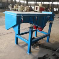 China Different Models Linear Vibrating Screen Machine for Silica Sand Vanadium Catalyst Powder for sale