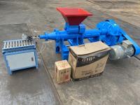 China 4-80mm BBQ Cylinder Briquettes Charcoal Coal MBJ140 Extruder Press Briquetting Machine for sale