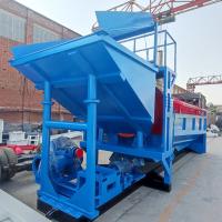 China High Rigidity Mobile Placer Gold Washing Plant 400 TPH Trommel Screen for Gold Mining for sale