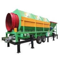 China High Capacity Heavy Duty Rock Trommel Drum Sieve 5600x2015x2010mm 1-200 Tons per Hour for sale