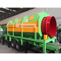 China High Capacity Heavy Duty Rock Trommel Drum Sieve 5600x2015x2010mm 1-200 Tons per Hour for sale