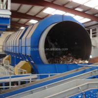 China Circular Urban Garbage Recycling Trommel Line for Sustainable Waste Processing for sale