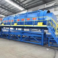China Circular Urban Garbage Recycling Trommel Line for Sustainable Waste Processing for sale