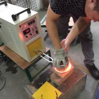 China Metal Aluminum Melting Induction Furnace 10-200kg with Easy Operation and 3000 Degree for sale
